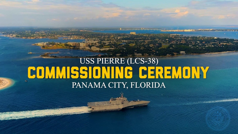 DVIDS - Video - SECNAV attends USS Pierre (LCS-38) commissioning ceremony