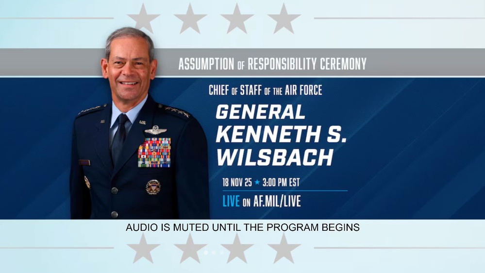 DVIDS - Video - CSAF Assumption Of Responsibility