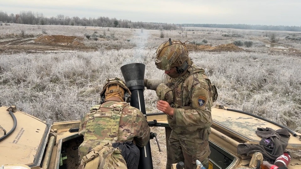 DVIDS - Video - 3-8 CAV Conducts Mortar Certification Table VI at BPTA