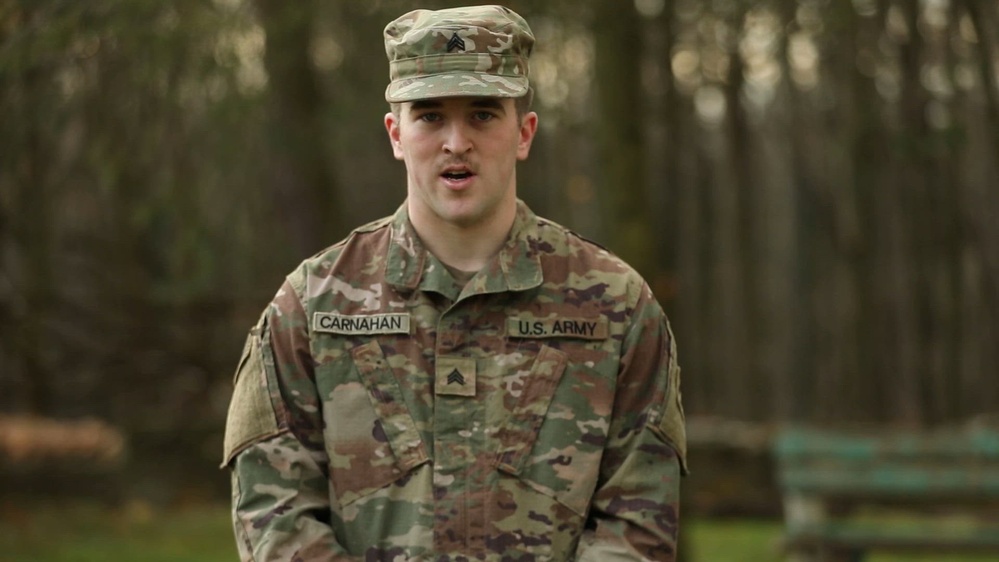 DVIDS - Video - Dogface Soldier holiday shoutout - Sgt. Gavin Carnahan