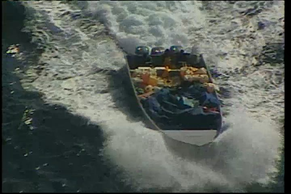 DVIDS - Video - Pursuit of suspected go-fast drug vessel in the Eastern ...