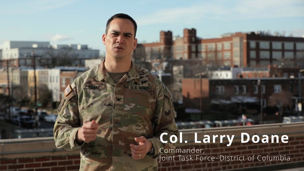 DVIDS - Video - U.S. Army Col. Larry Doane, Joint Task-Force D.C ...