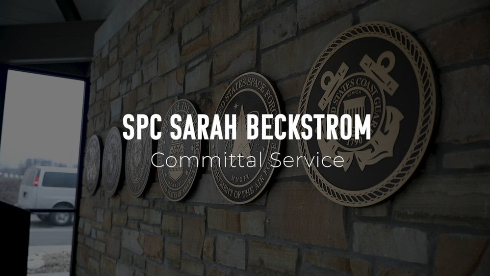 DVIDS - Video - Spc. Sarah Beckstrom laid to rest at W. Va. National ...