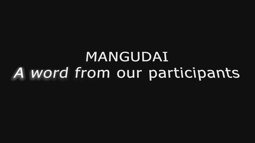 DVIDS - Video - MANGUDAI: A Word from the Participants