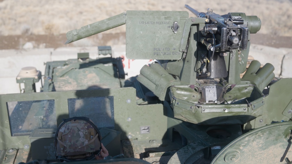 DVIDS - Video - 1-2 Stryker Brigade Combat Team Conducts .50 Cal. Live ...