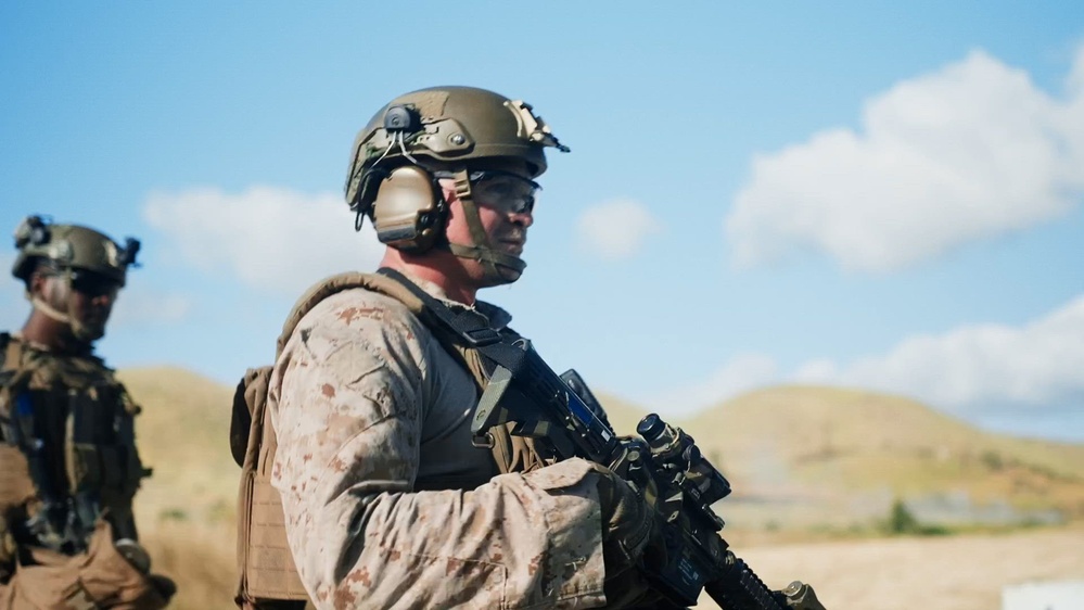 DVIDS - Video - 22nd MEU(SOC) | Lima Co. M240B Machine Gun Range