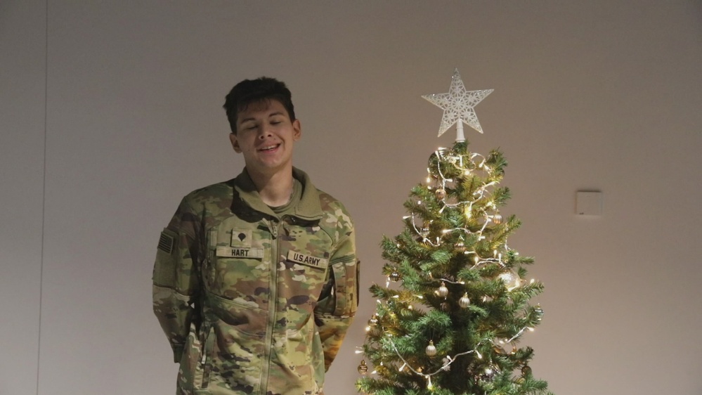 DVIDS - Video - Spc. Addison Hart Holiday Greeting