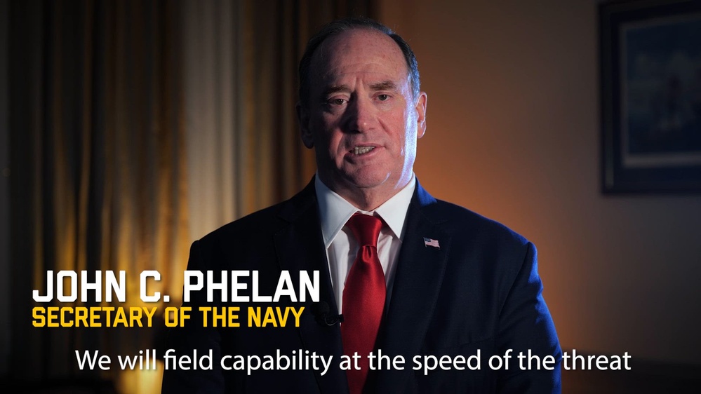DVIDS - Video - Secretary of the Navy John C. Phelan Announces New ...