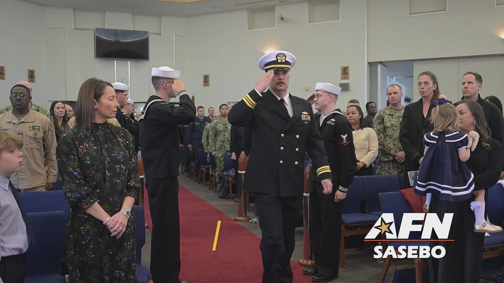 DVIDS - Video - USS Pioneer Change of Command