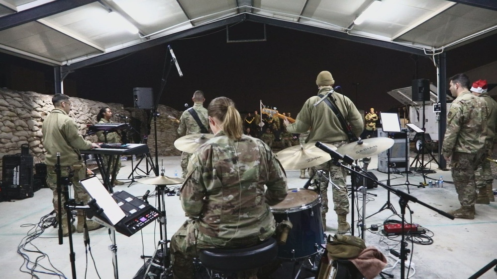 DVIDS - Video - AFCENT Band Visits Erbil Air Base