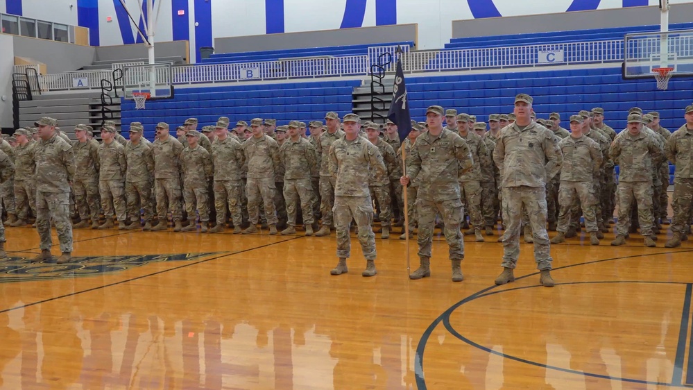 DVIDS - Video - 1-186th Infantry Regiment welcomed home after Egypt ...