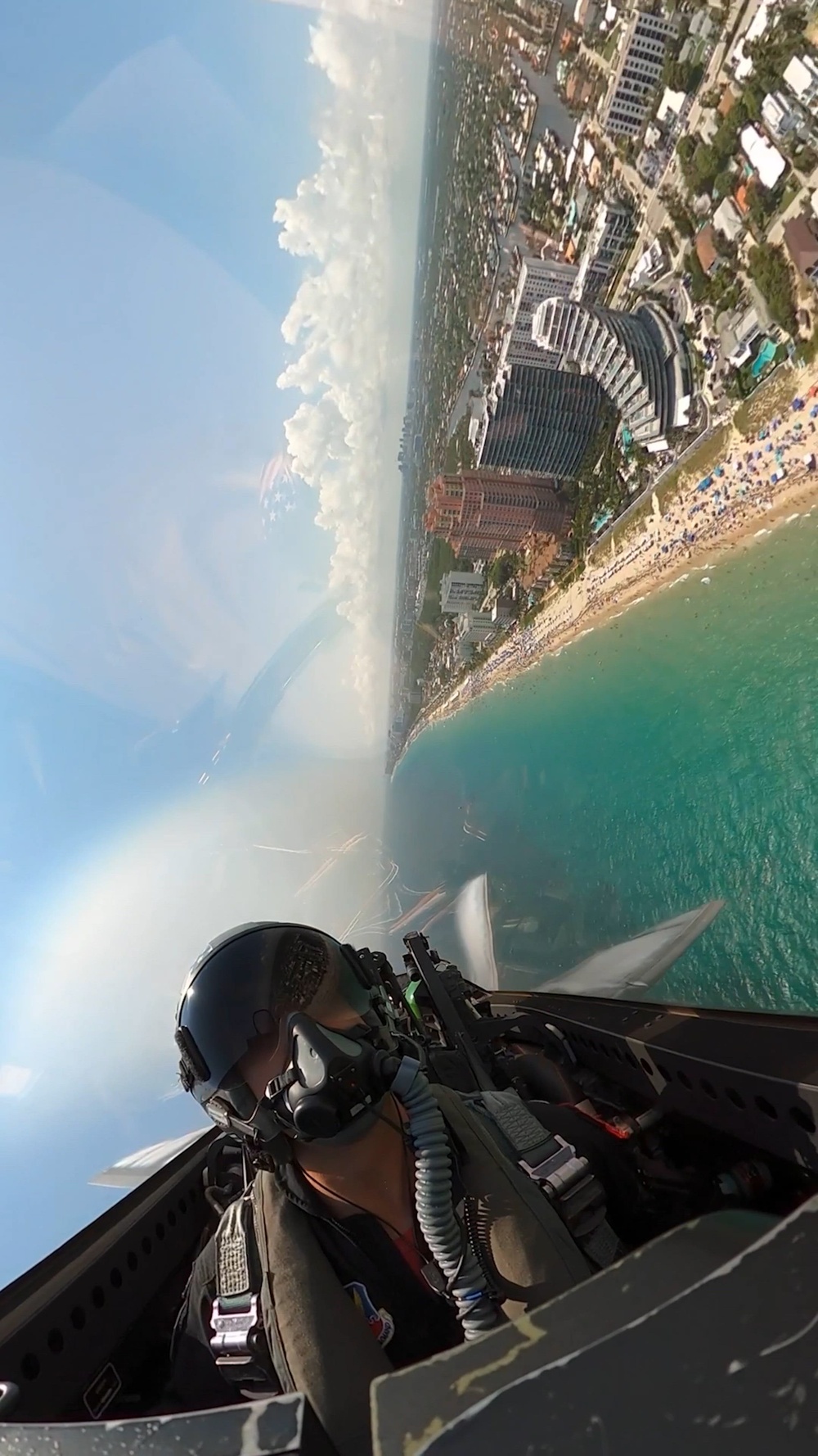 DVIDS - Video - F-22 Raptor Aerial Demonstration Team Cockpit B-Roll
