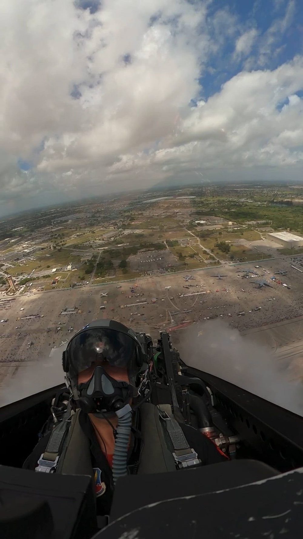 DVIDS - Video - F-22 Raptor Aerial Demonstration Team Cockpit B-Roll