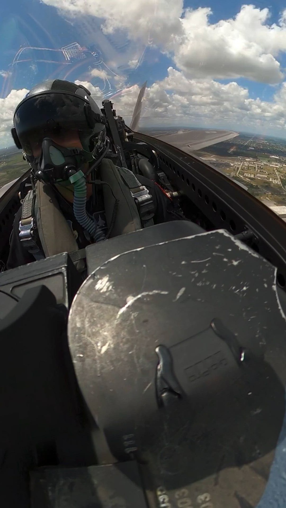 DVIDS - Video - F-22 Raptor Aerial Demonstration Team Cockpit B-Roll