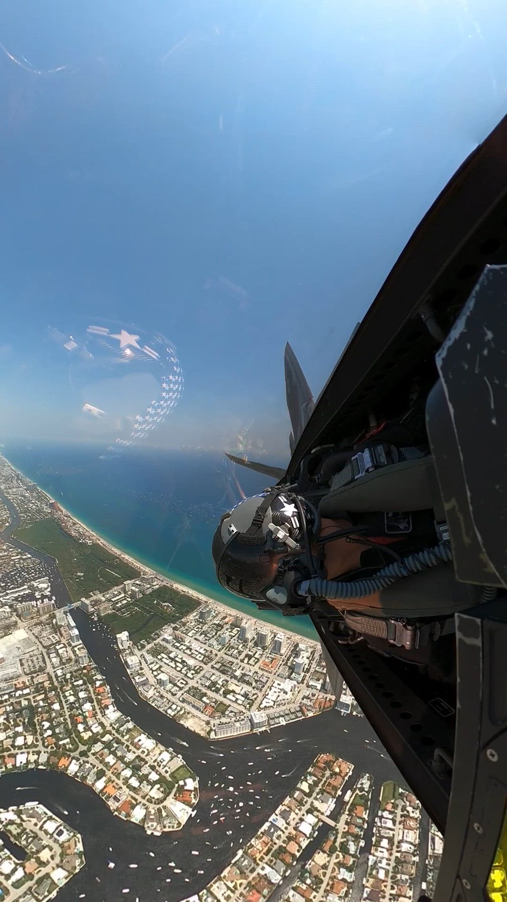 DVIDS - Video - F-22 Raptor Aerial Demonstration Team Cockpit B-Roll