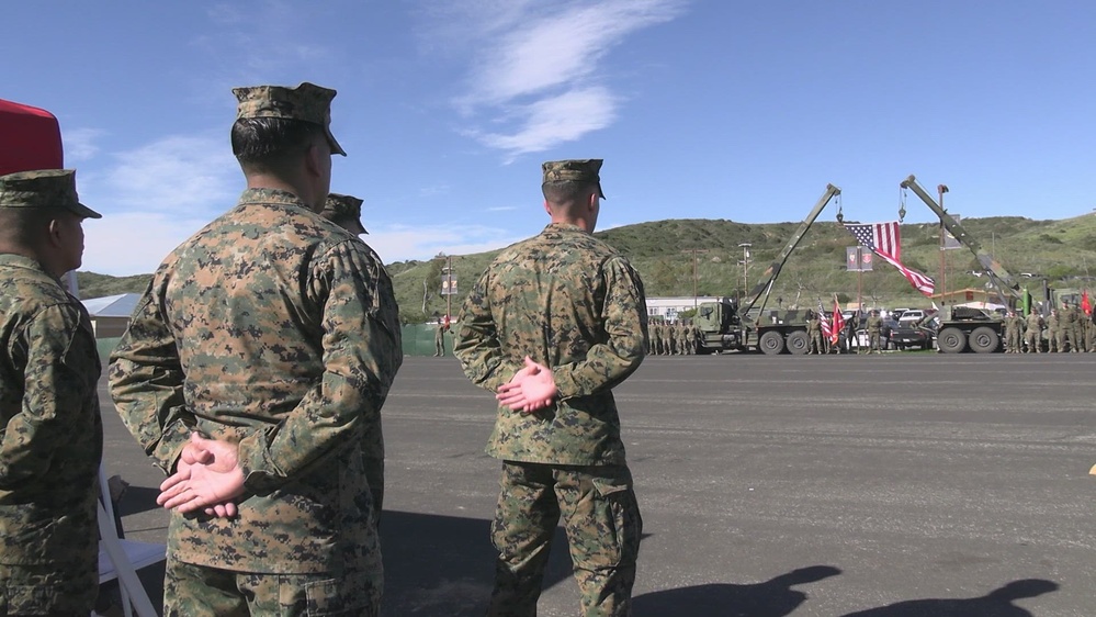 DVIDS - Video - B-Roll: 1st CEB holds change of command ceremony