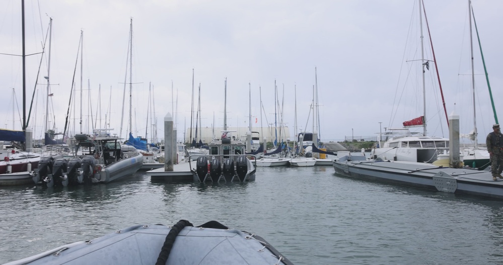 DVIDS - Video - 1st MLG Marines test an Autonomous Low-Profile Vessel