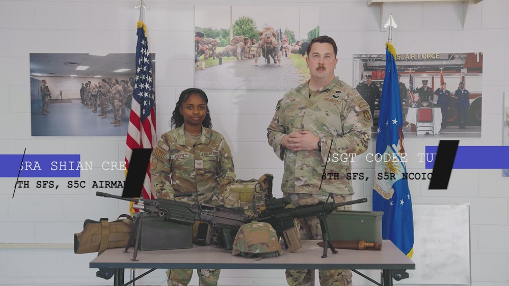 DVIDS - Video - 78th SFS talks installation firearm policy