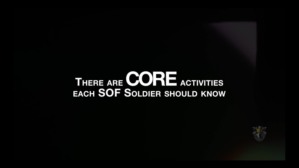 DVIDS - Video - Special Operations Forces Core Activities