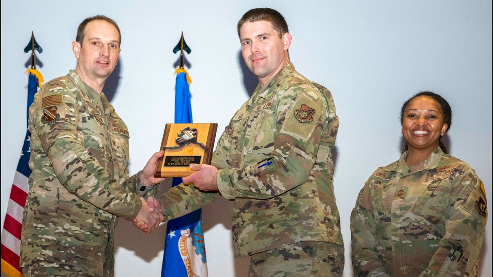 DVIDS - Video - 2025 354th Fighter Wing 4th Quarter Award winners