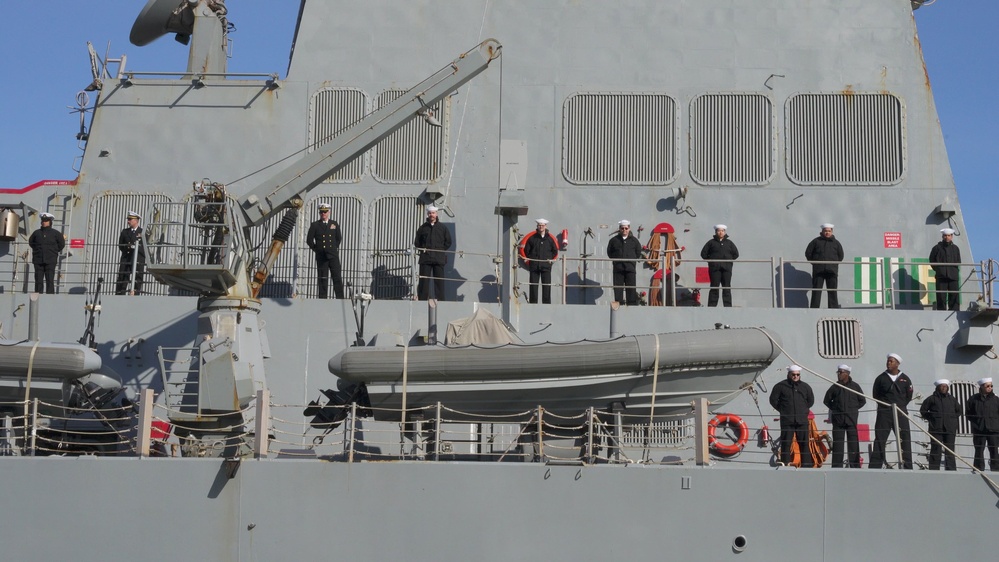 DVIDS - Video - USS Truxtun (DDG 103) Departs Naval Station Norfolk for ...