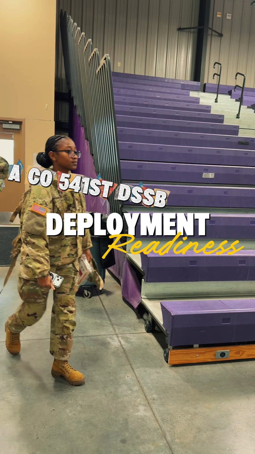 DVIDS - Video - A CO 541st DSSB, 1st Infantry Division Deployment (Reel)