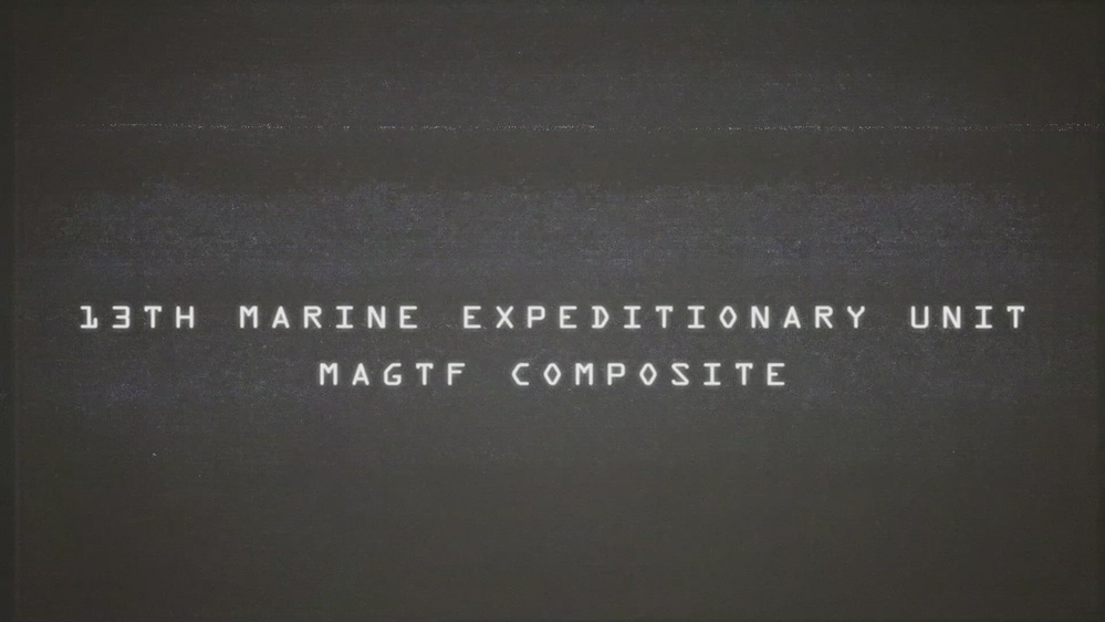 DVIDS - Video - 13th MEU Forms Complete MAGTF