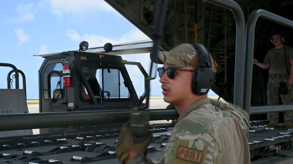 DVIDS - Video - B-Roll: 36th CRS unloads batteries, equipment in ...