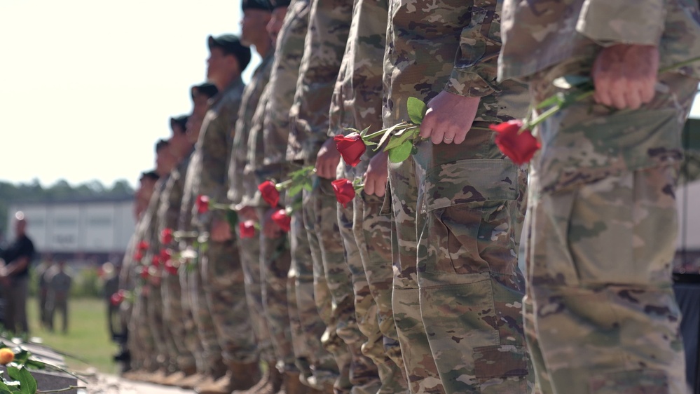 DVIDS - Video - 3rd SFG (A) Rose Laying Ceremony B-Roll Reel