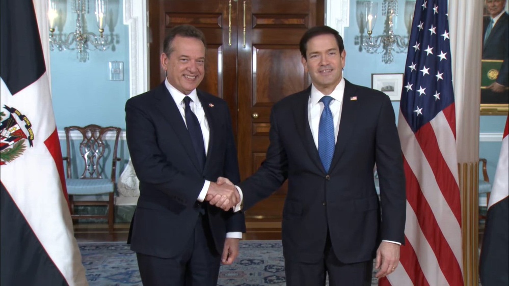DVIDS - Video - Secretary of State Marco Rubio meets with Dominican ...