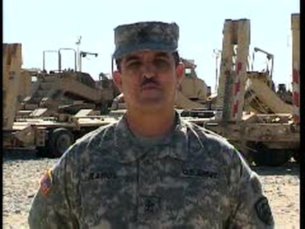 DVIDS - Video - 1st Sgt. Fernando Ramos Jr.