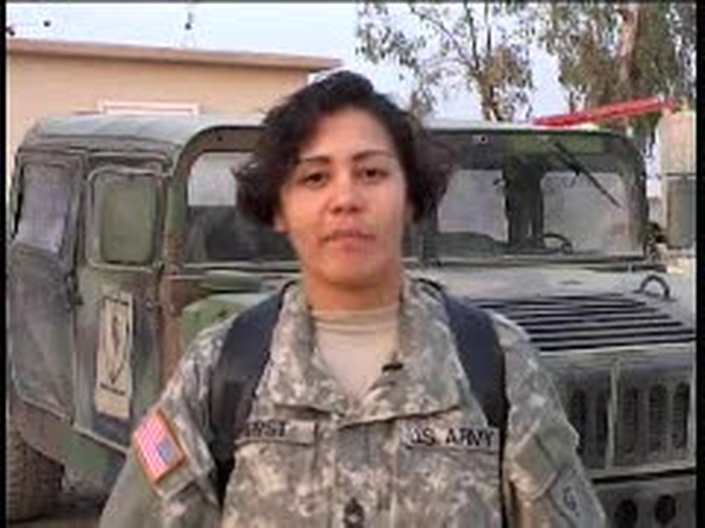 DVIDS - Video - Sgt. 1st Class Maria Hurst