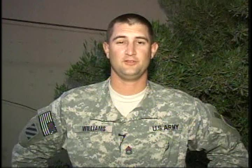 DVIDS - Video - Sgt. 1st Class Christopher Williams