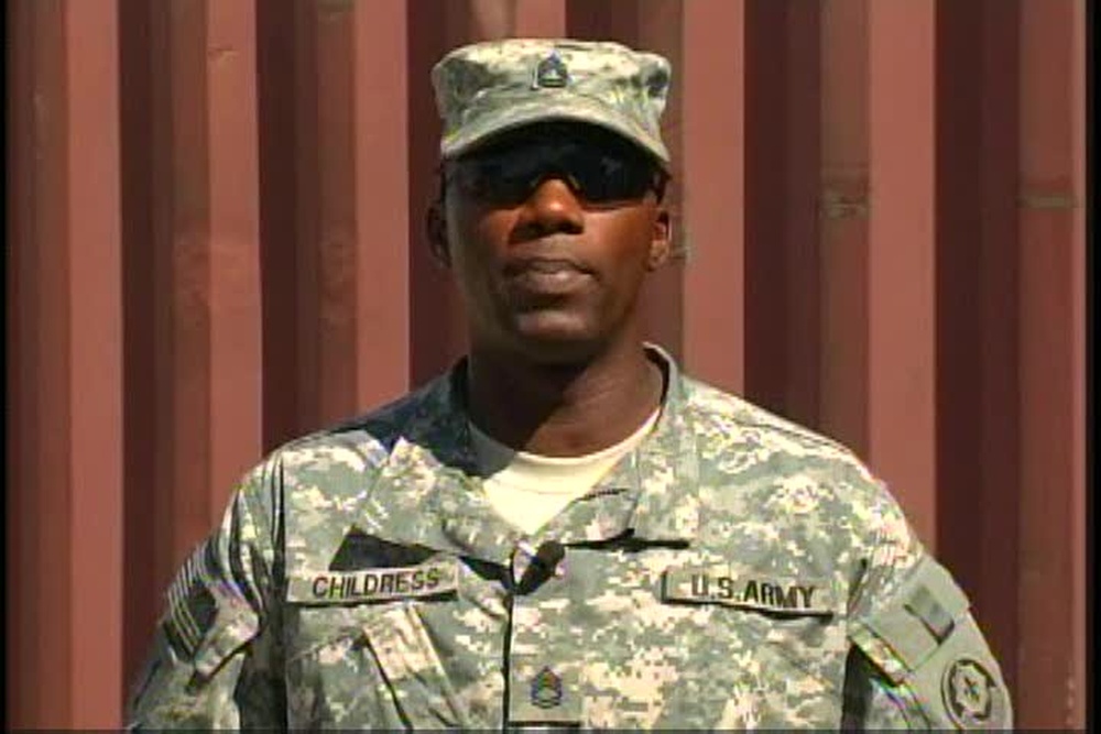 DVIDS - Video - Sgt. 1st Class TONIO CHILDRESS