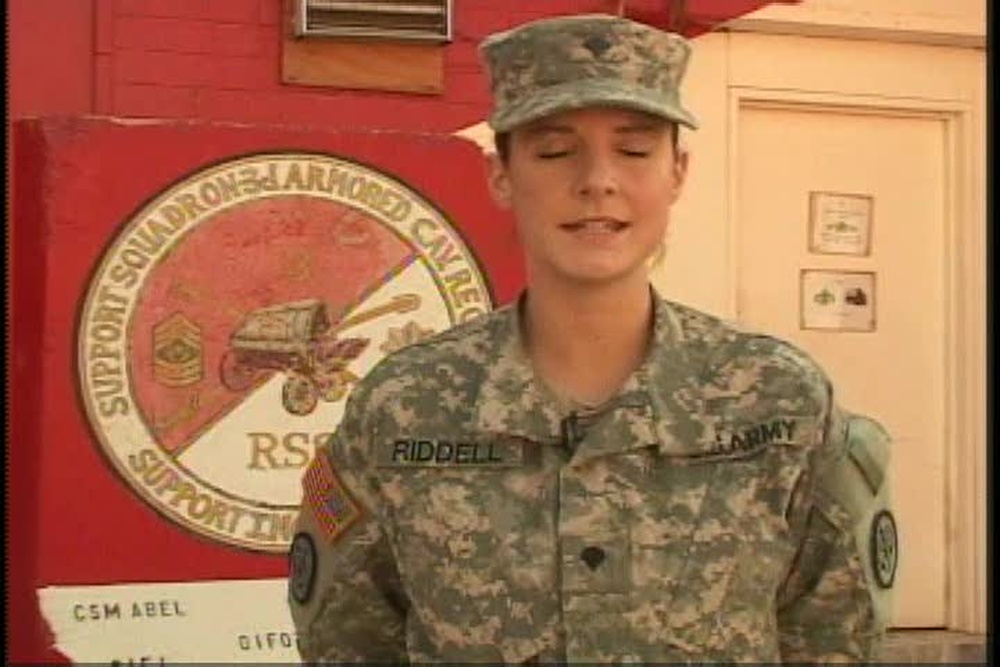 DVIDS - Video - Spc. Vanessa Riddell