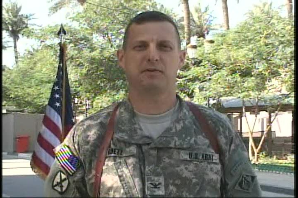 DVIDS - Video - Col. Joseph Goetz