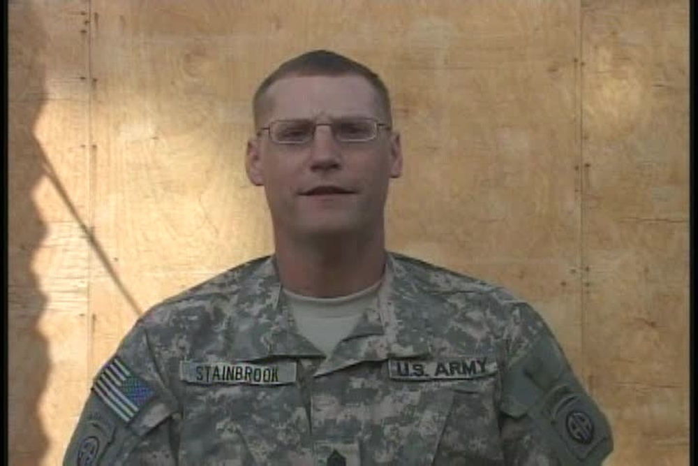 DVIDS - Video - Staff Sgt. Scott Stainbrook