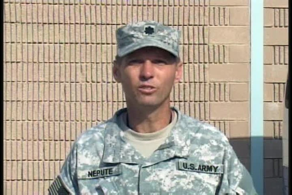 DVIDS - Video - Lt. Col. Williams Nepute