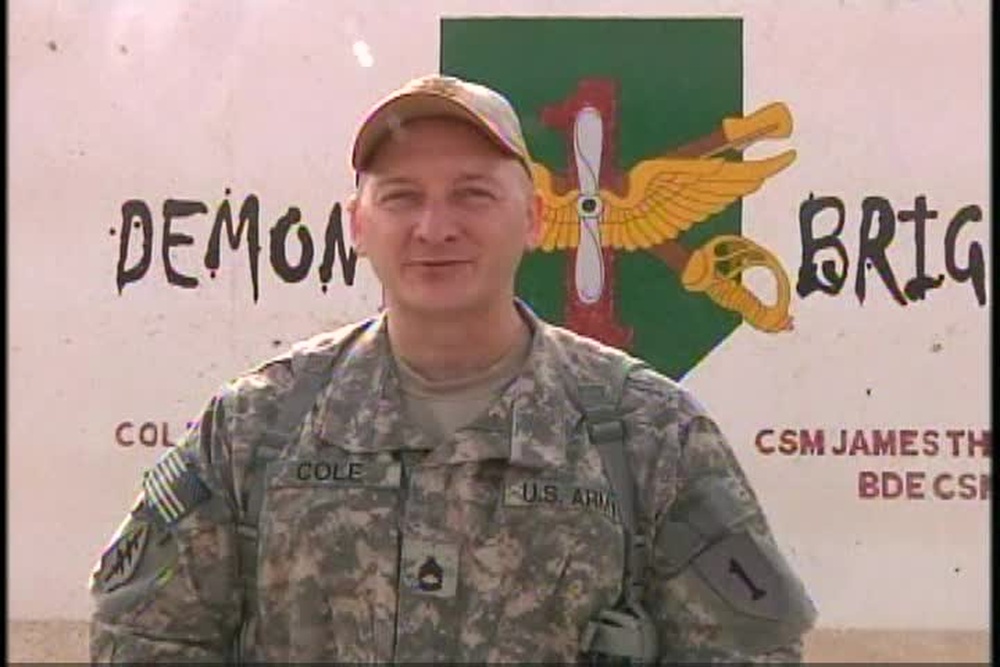 DVIDS - Video - Sgt. 1st Class James Cole