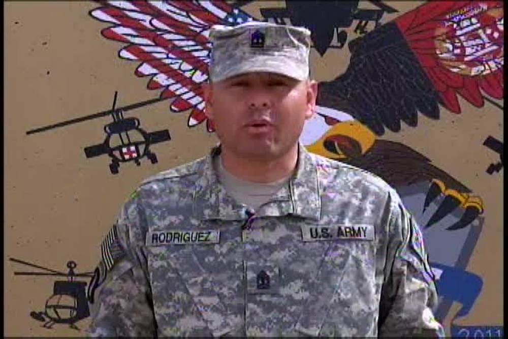 DVIDS - Video - 1st Sgt. Otis Rodriguez