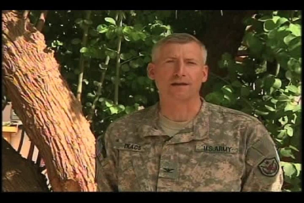 DVIDS - Video - Col. Dane Tkacs