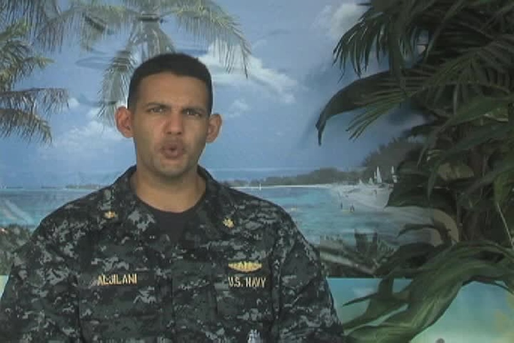 DVIDS - Video - Lt.Cmdr. Cameron Aljilani