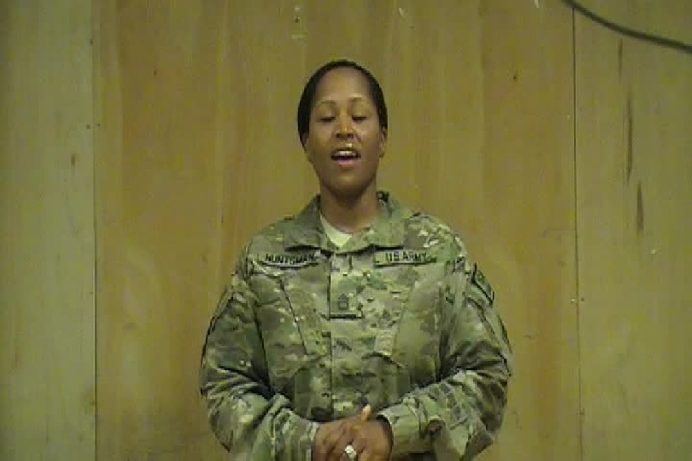 DVIDS - Video - Sgt. 1st Class Shannon Huntsman