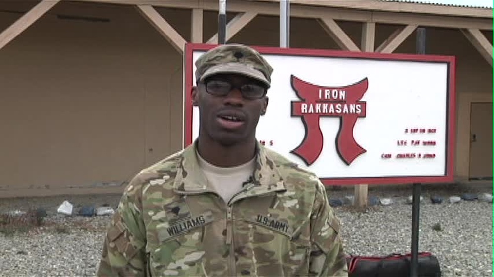 DVIDS - Video - Spc. Martell Williams