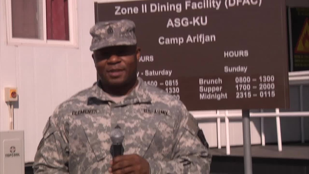 DVIDS - Video - 1st Sgt. Teryl Clements