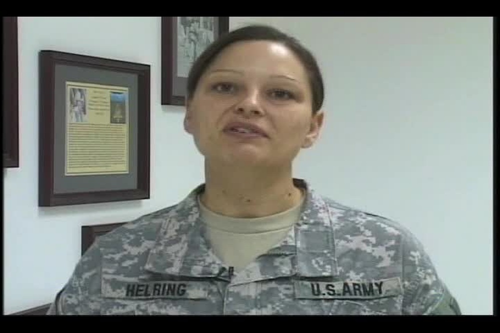 DVIDS - Video - Sgt. 1st Class Sonya Helring