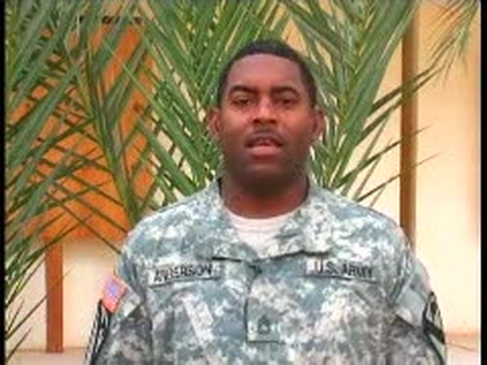 DVIDS - Video - Sgt. 1st Class Christopher Anderson