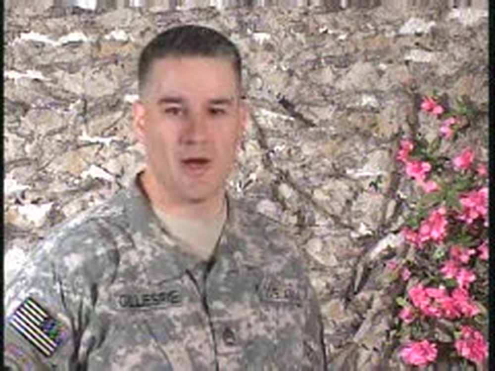 DVIDS - Video - Sgt. 1st Class David Gillespie