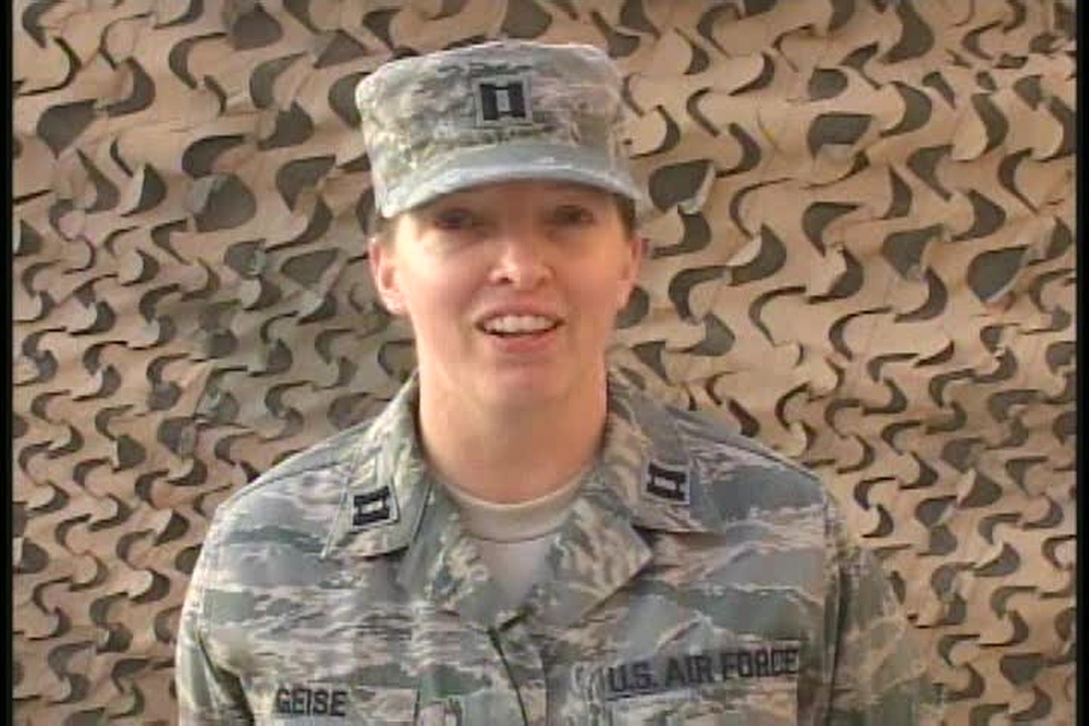 DVIDS - Video - Capt. Dana Geise