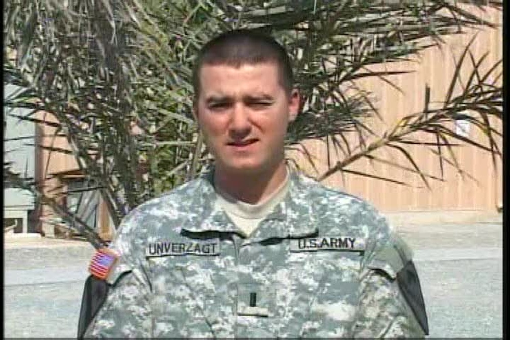 DVIDS - Video - 1st Lt. Joshua Unverzagt